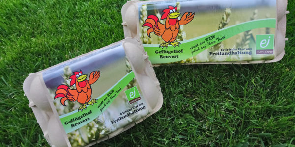 Neue Verpackung für Freiland-Eier - Geflügelhof Reuvers - Das "echte ...
